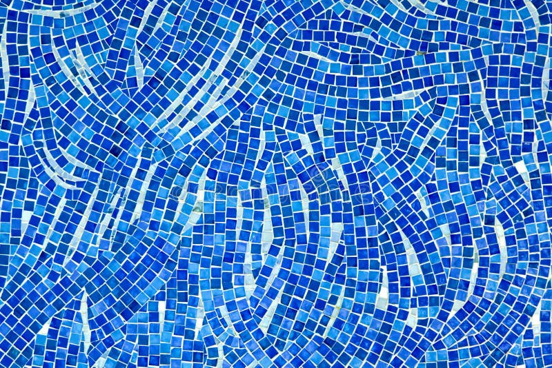 Blue mosaic stock photo. Image of pattern, tile, architecture - 16272288