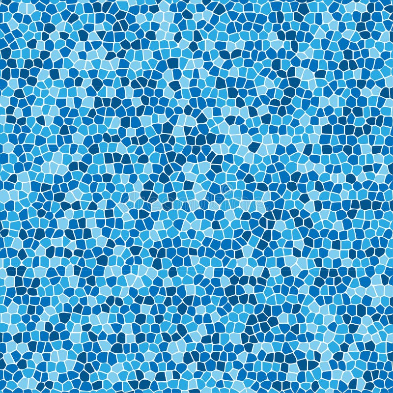 Blue Mosaic stock vector. Illustration of pattern, color - 66577475