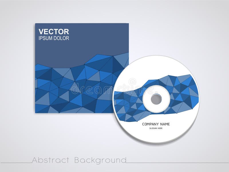 Cd cover design stock vector. Illustration of abstract - 15324438