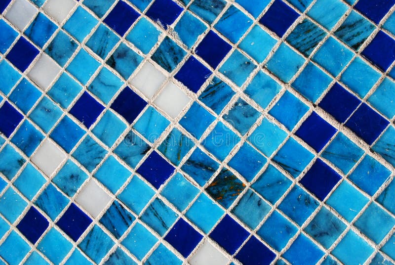 Blue mosaic stock image. Image of ceramic, crafted, colours - 62846531