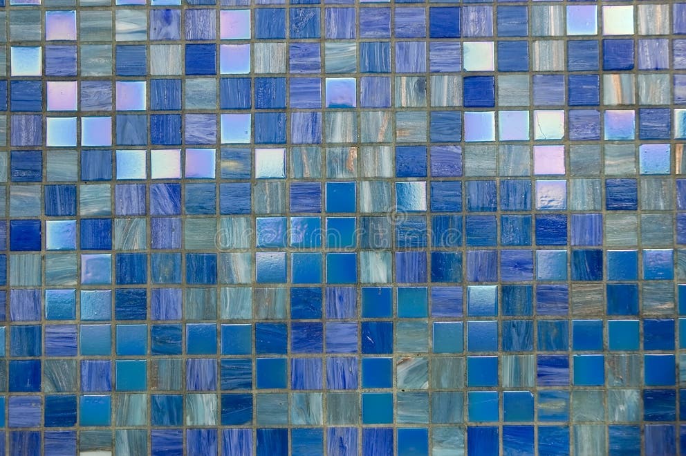 Blue mosaic texture stock image. Image of sequence, square - 3030805