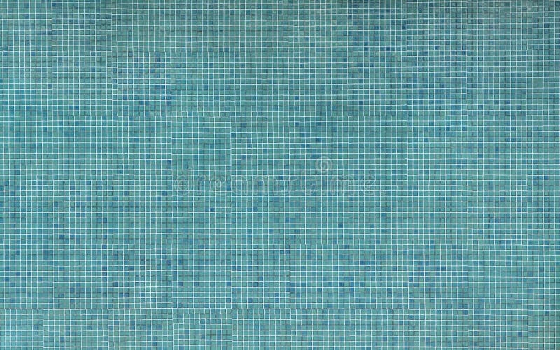 Blue Mosaic Tiles Background Stock Image - Image of detail, mosaic ...