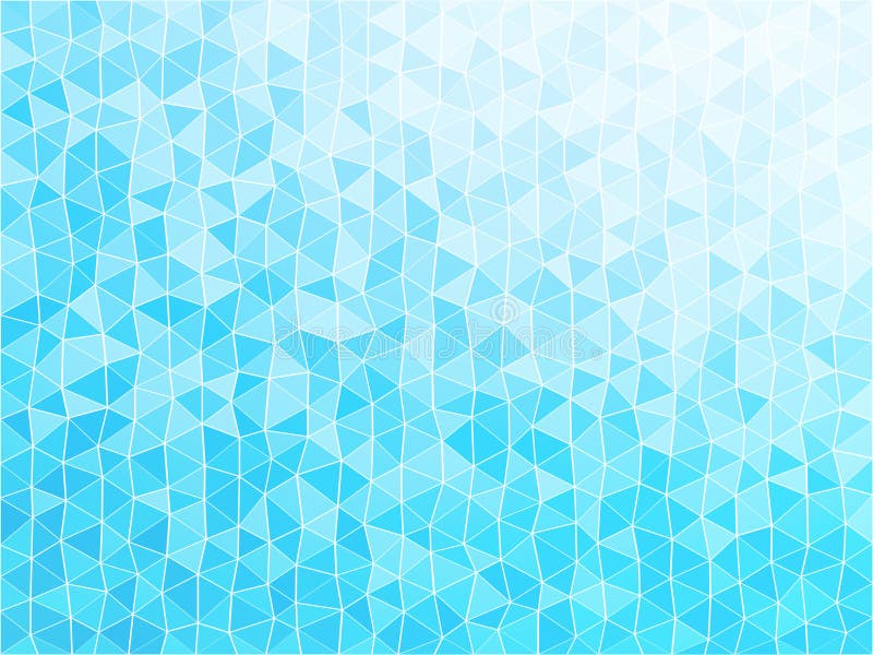 Blue Mosaic Triangle Texture Stock Illustration - Illustration of ...