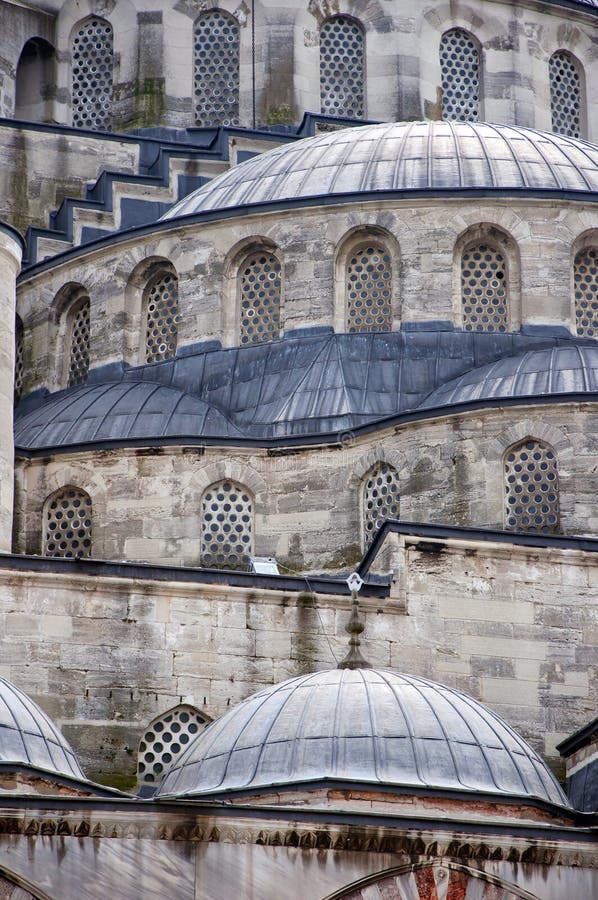 Roof of Blue Mosque stock photo. Image of mosque, camii - 4626944