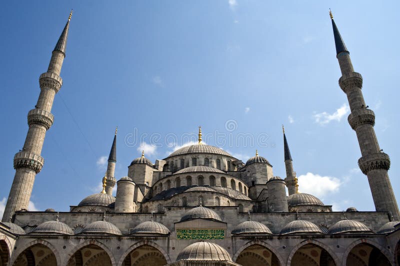 Istanbul - Blue Mosque stock image. Image of front, exterior - 7053541