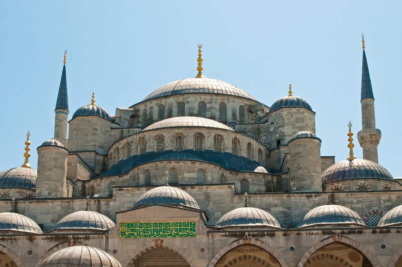 The Blue Mosque stock image. Image of ancient, historic - 14235849