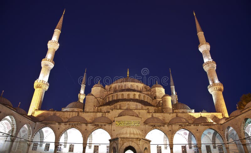 Blue Mosque stock image. Image of blue, holy, famous - 26833649