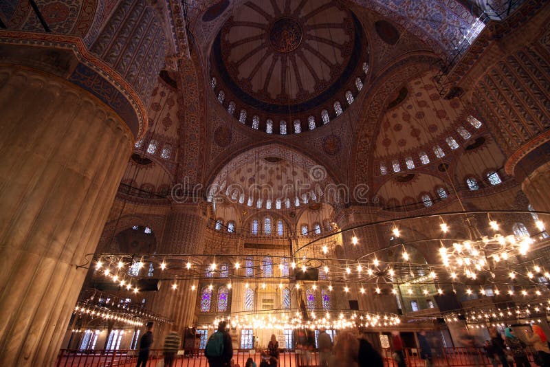 Blue Mosque editorial stock photo. Image of islam, artistic - 28537988
