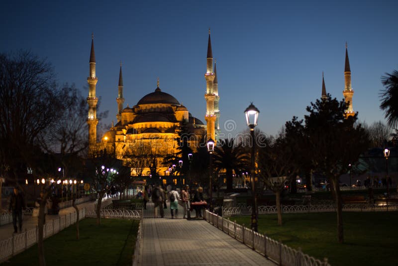 Blue Mosque stock image. Image of famous, tourism, temples - 29572111