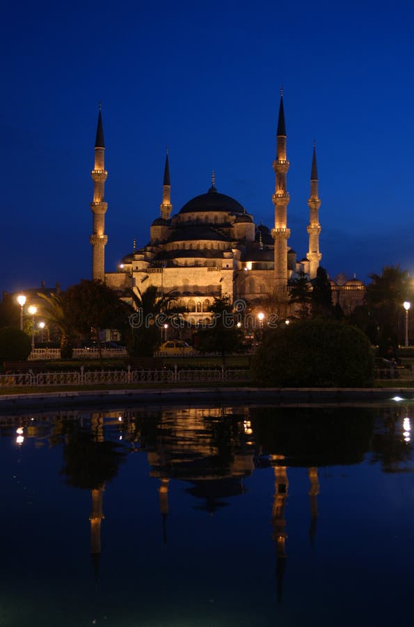 Blue Mosque stock image. Image of empire, minaret, evening - 815537