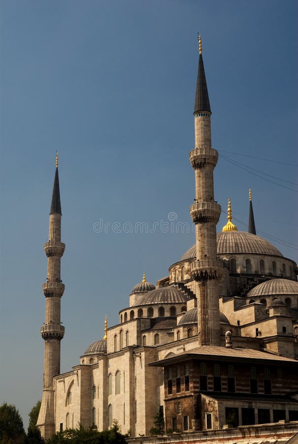Blue Mosque stock photo. Image of muslim, architecture - 8484900