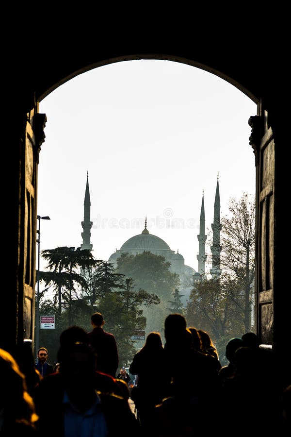 Blue Mosque editorial photo. Image of mosque, sunset - 67601736