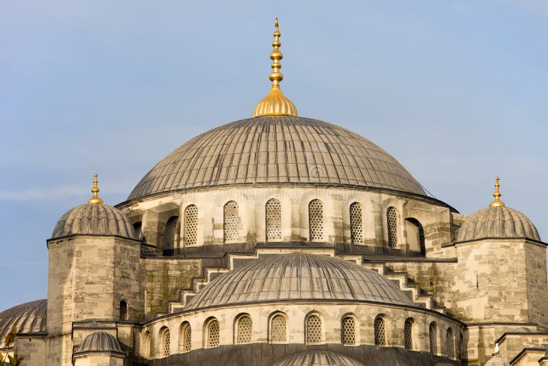 Blue Mosque Dome stock photo. Image of historic, ahmet - 20143712