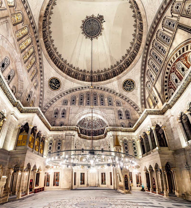 Blue Mosque interior stock photo. Image of heritage, indoor - 67702284