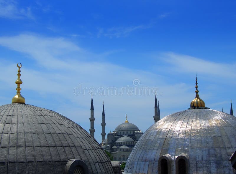 The Blue Mosque in Istanbul Stock Image - Image of building, travel ...
