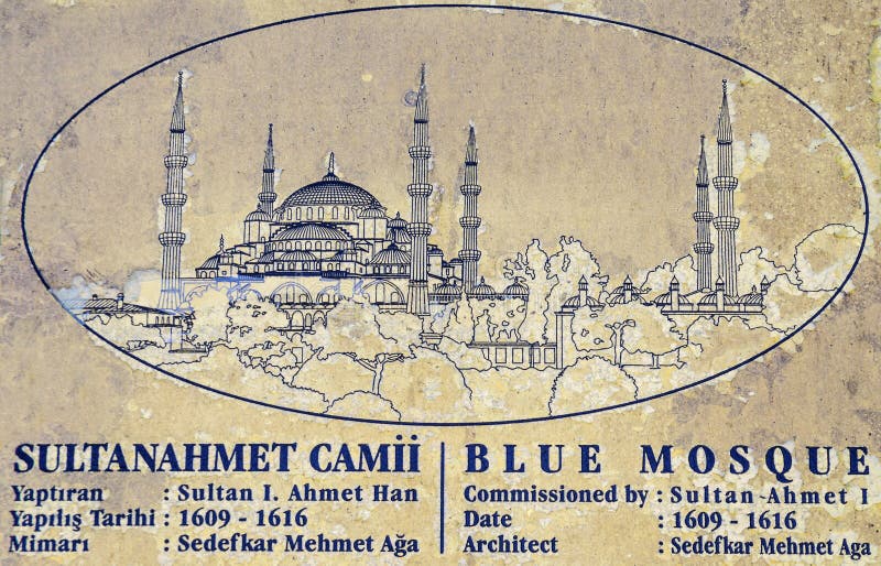 Blue Mosque,Istanbul stock photo. Image of attraction - 38496994