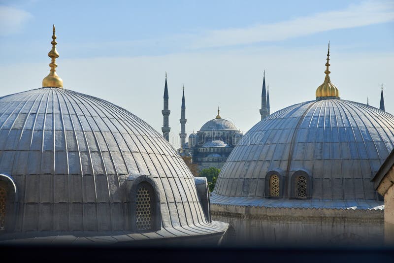 Blue Mosque in Istanbul stock image. Image of dome, ancient - 127140811