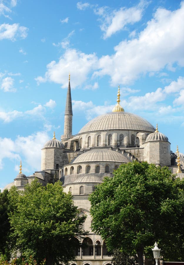 Istanbul - Blue Mosque stock image. Image of front, exterior - 7053541