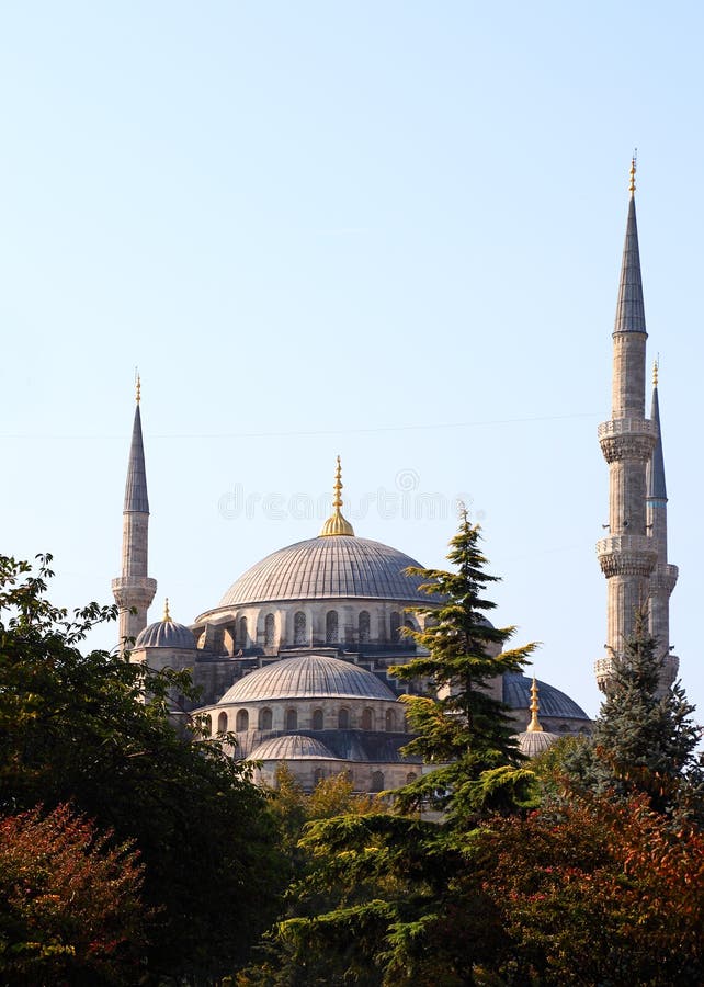 The Blue Mosque, Istanbul - Turkey Stock Photo - Image of blue, arch ...