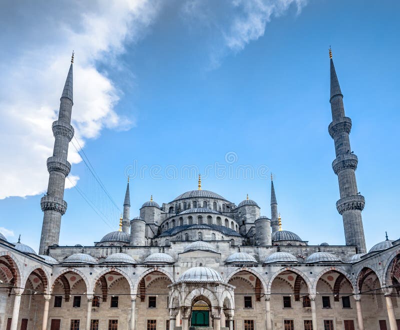 Blue Mosque in Istanbul stock image. Image of architecture - 65286343