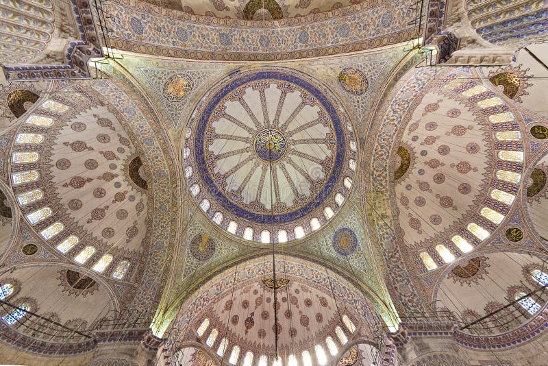 Blue Mosque Known Also As Sultanahmet Mosque, Istanbul, Turkey ...