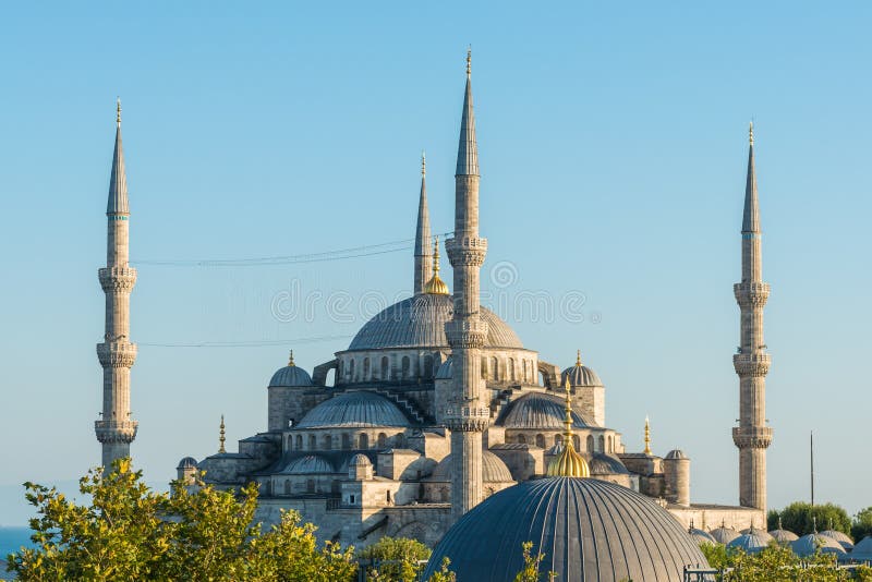 Blue Mosque stock photo. Image of sultan, cityscape, architecture ...