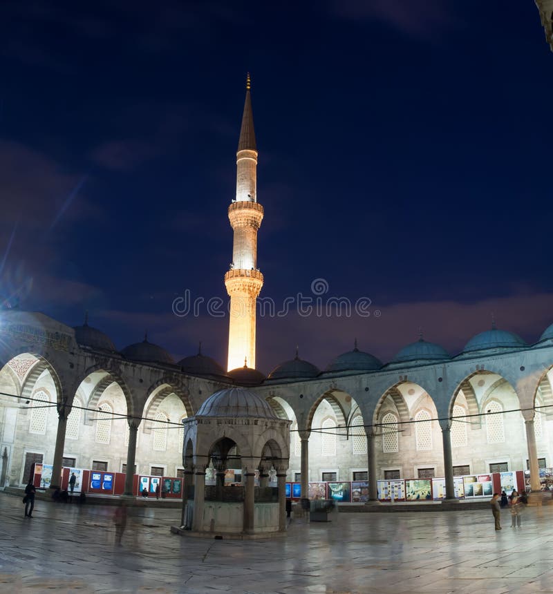 The Blue Mosque, editorial photo. Image of asia, temple - 62084431