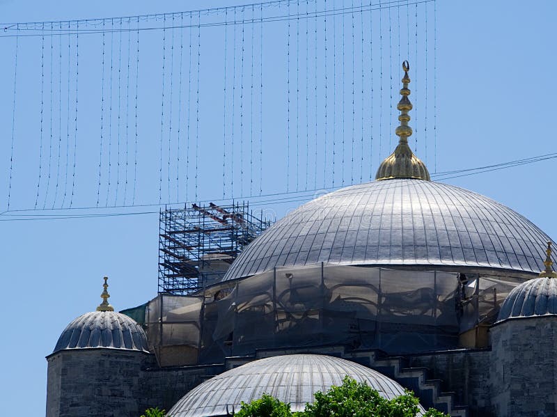 441 Blue Mosque Restoration Stock Photos - Free & Royalty-Free Stock ...