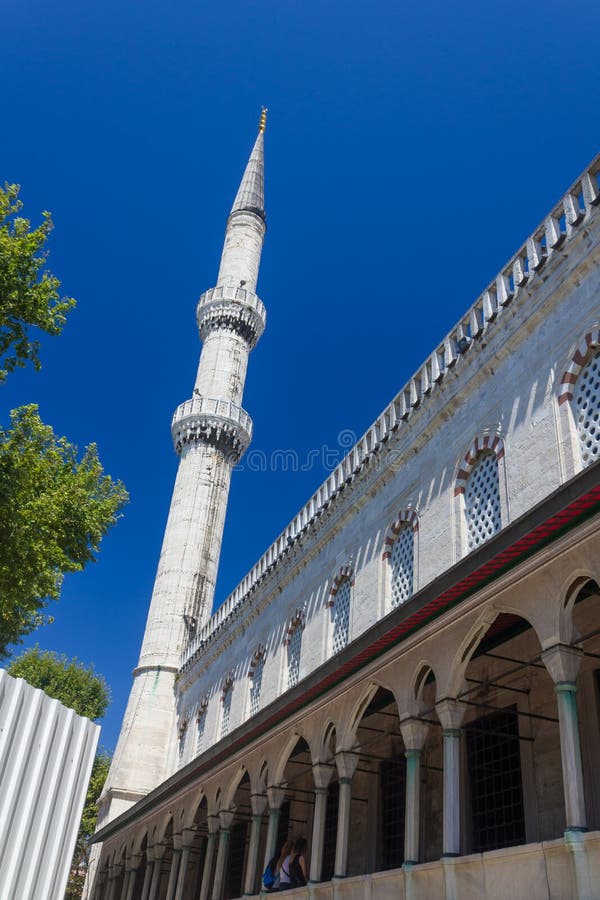 A Mosque from the Side View in Istanbul Stock Photo - Image of building ...