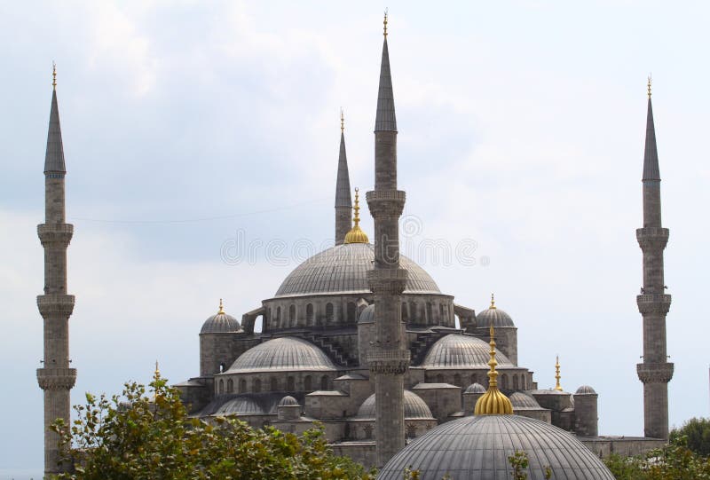The blue mosque stock photo. Image of ahmed, facade, mosque - 58975776