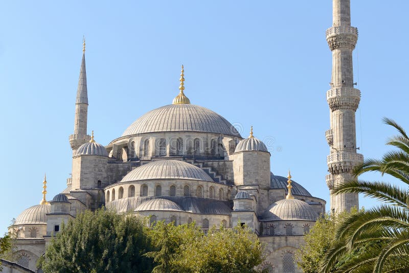 Blue Mosque stock image. Image of landmark, islamic, istanbul - 61767663