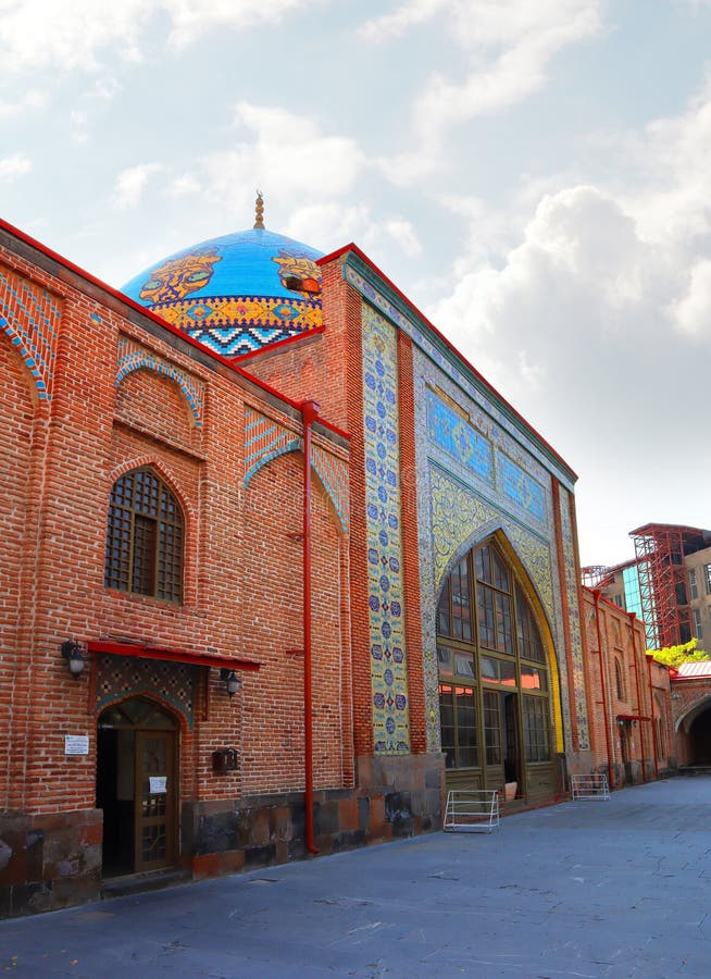 Blue Mosque in Yerevan, Armenia Stock Image - Image of house, armenian ...