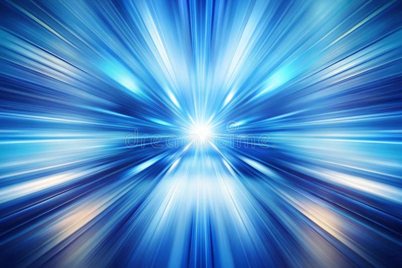 Blue Motion Blur Abstract Background Dynamic Design Stock Illustration ...
