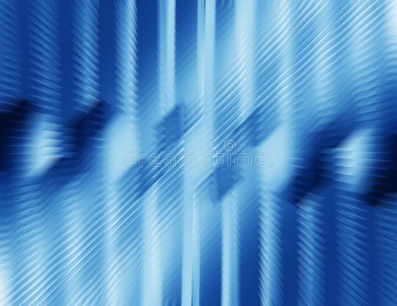 Blue Motion Blur Abstract Background Stock Illustration - Illustration ...