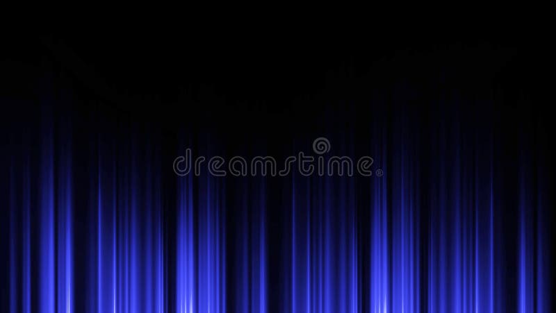 Blue Motion Blur Abstract on Black Background Stock Illustration ...
