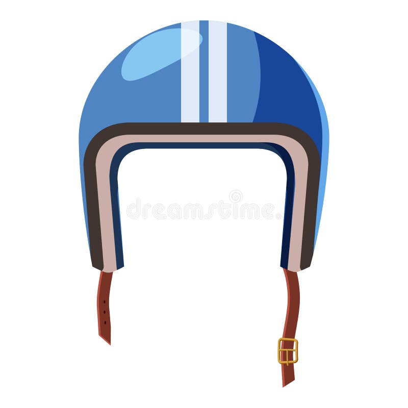 Blue Motorcycle Helmet Icon, Isometric 3d Style Stock Vector ...