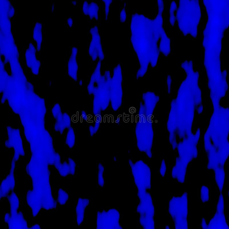 A Blue, Mottled Abstraction with Texture. Spots of Blue Paint on a ...