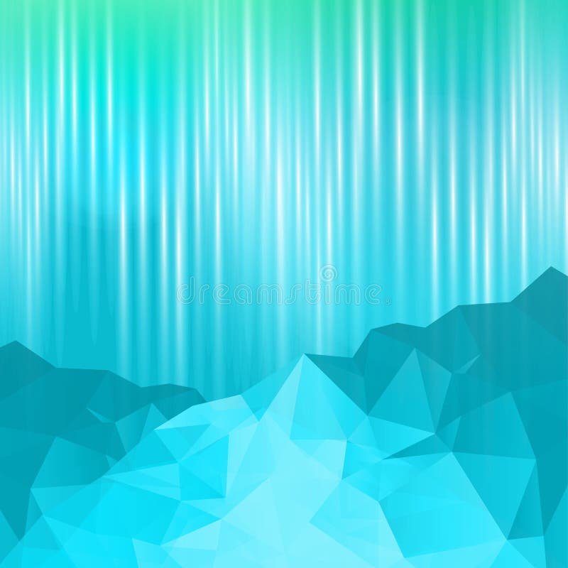 Blue Mountain Abstract Background Stock Illustration - Illustration of ...