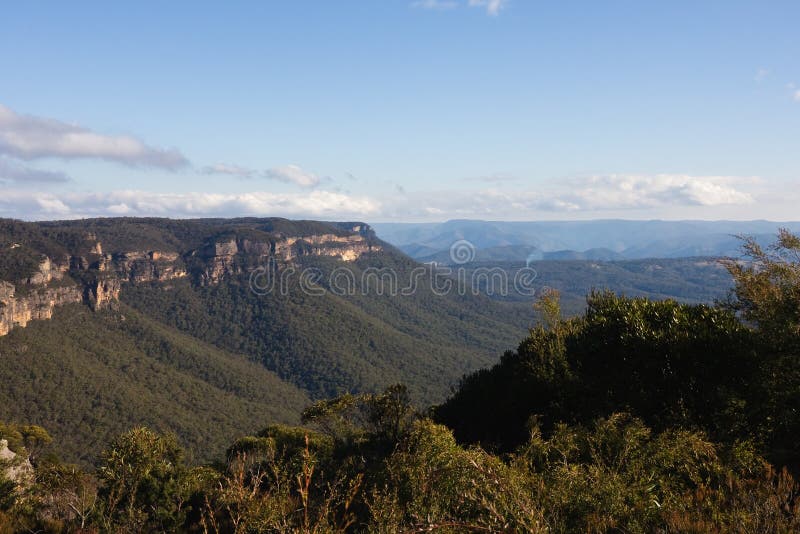 Blue Mountains stock photo. Image of valley, mountains - 14526756