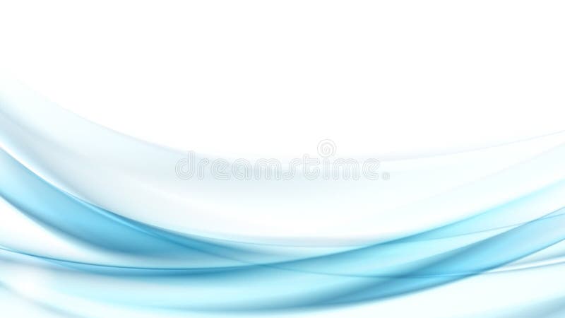 Blue Moving Flowing Waves Video Animation Stock Footage - Video of ...