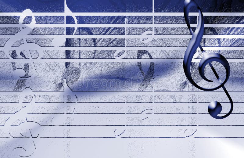 Royal Blue Grunge Music Background Stock Photo - Image of colorful ...