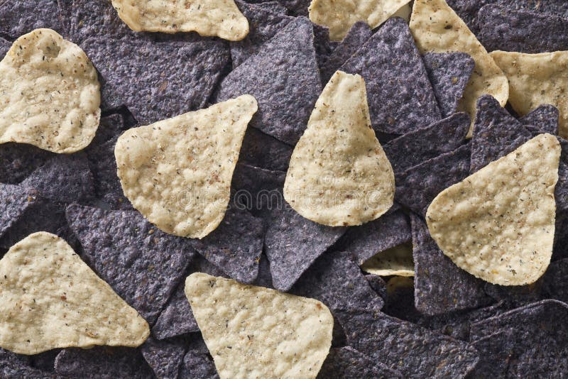 Blue nachos stock image. Image of tasty, party, crunchy - 48261673
