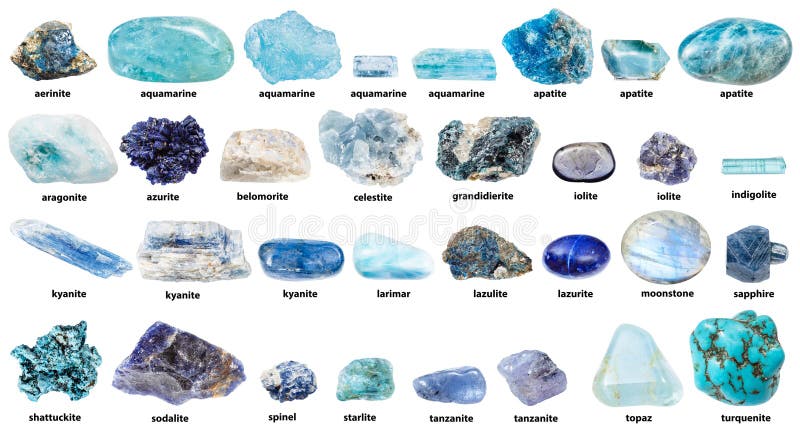 Blue Minerals