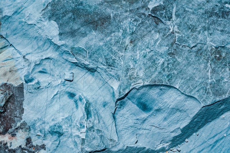Blue natural rock texture stock photo. Image of decoration - 253755880