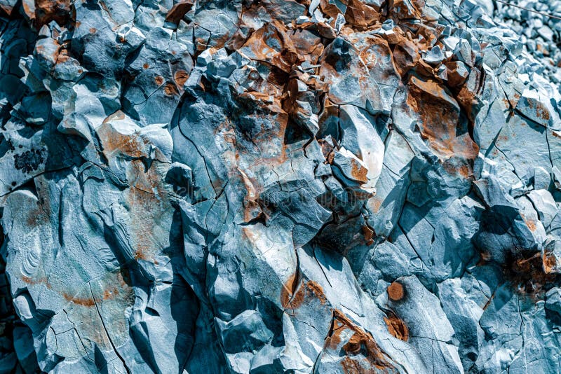 Blue natural rock texture stock image. Image of grass - 253755925