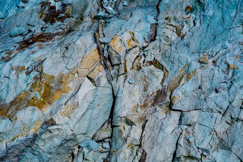 Blue natural rock texture stock photo. Image of backdrop - 253755956