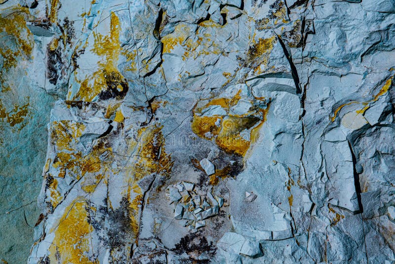 Blue natural rock texture stock photo. Image of colours - 253755968