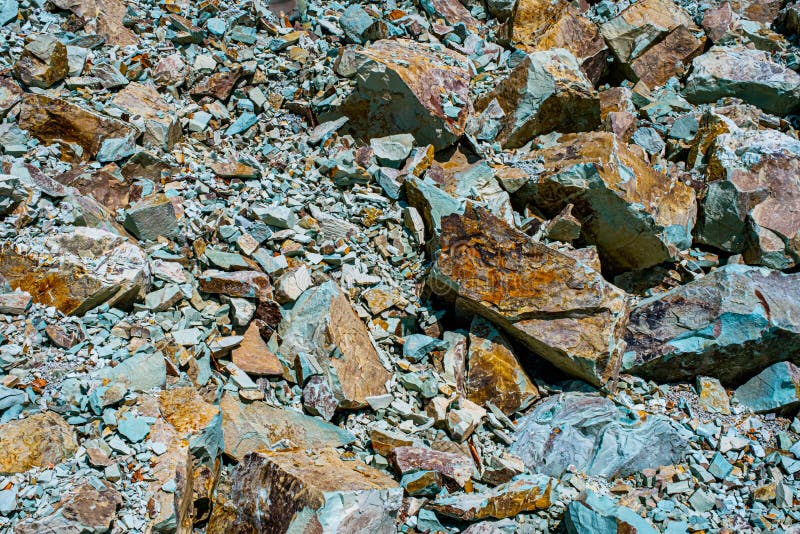 Blue natural rock texture stock photo. Image of mountain - 253756014