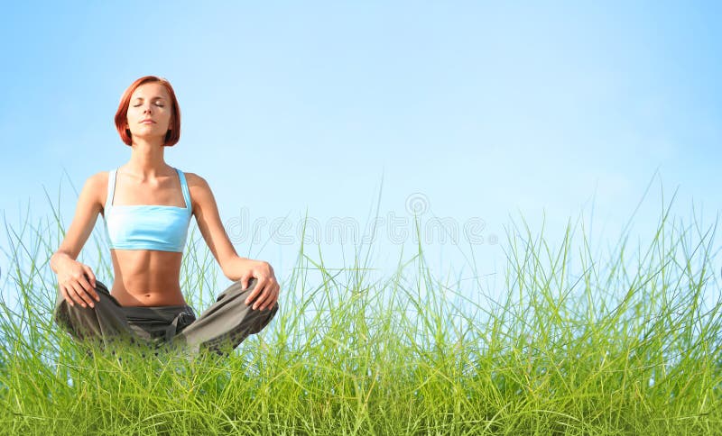 Blue nature stock image. Image of lotus, care, health - 9606919