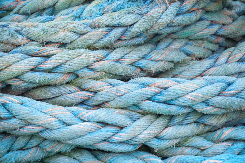 Nautical Rope, Closeup Background Texture, Vintage Toned Stock Photo ...